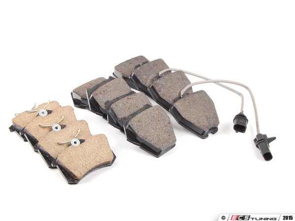 Genuine Volkswagen Audi - 4B0698151Skt2 - Front & Rear Brake Pad Kit ...