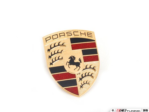 Genuine Porsche - 99655921102 - Hood Crest - Full Color