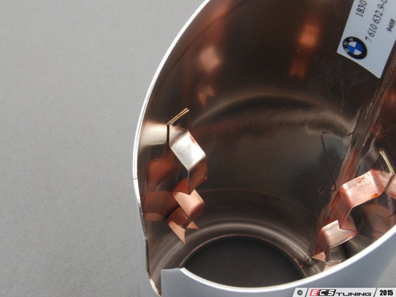 Genuine BMW - 18307610632 - Exhaust Tail Pipe Tip (18-30-7-610-632)