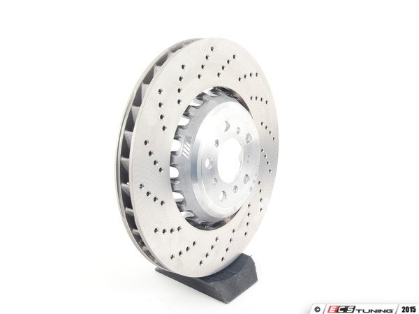 Genuine BMW - 34112284101 - Left Brake Rotor - Perforated - 400x36 (34 ...