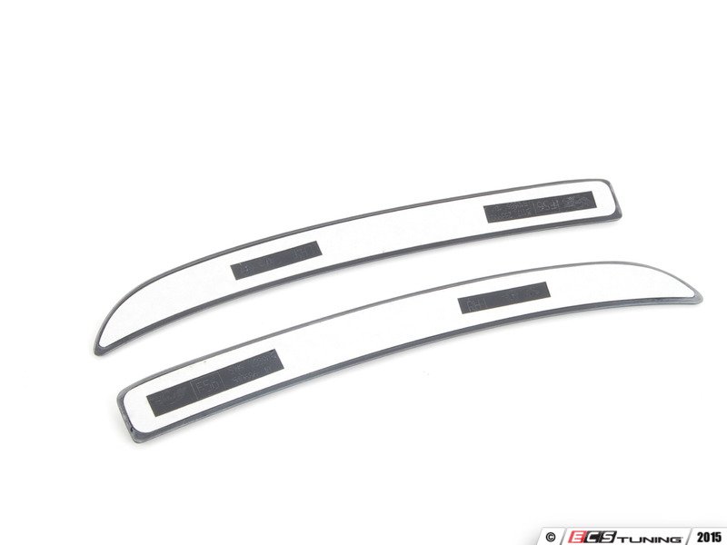 Genuine MINI - 51192339041 - JCW Pro Rear Spoiler Extensions Matt Black ...