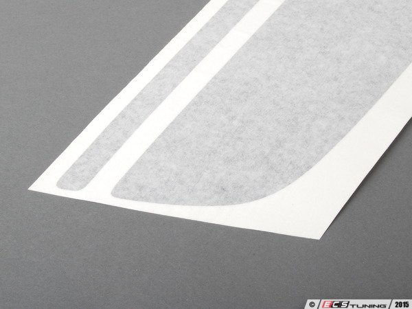 Genuine MINI - 51149807175 - Hood Stripe Left - Black (51-14-9-807-175)