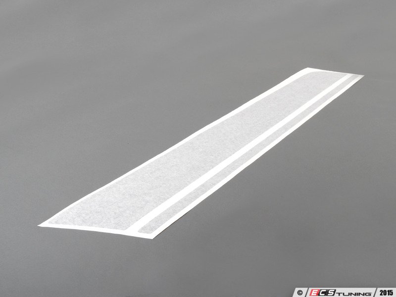 Genuine MINI - 51149807175 - Hood Stripe Left - Black (51-14-9-807-175)