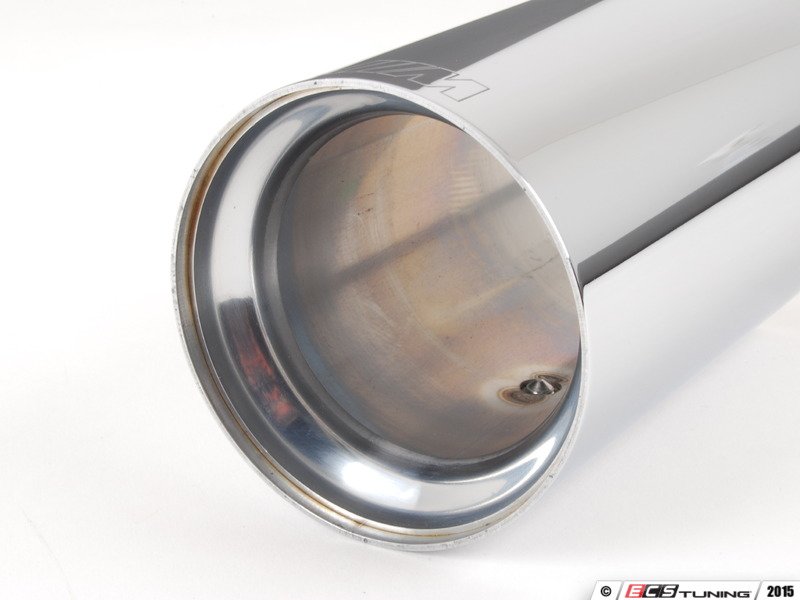 Genuine BMW M Performance - 18302354364 - Chrome Finish M Performance ...