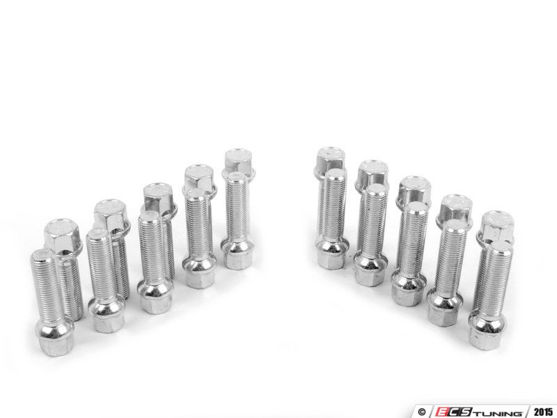 ECS - 006169ECS01KT - RS7 Wheel Spacer Flush Fit Kit - Polished Bolts