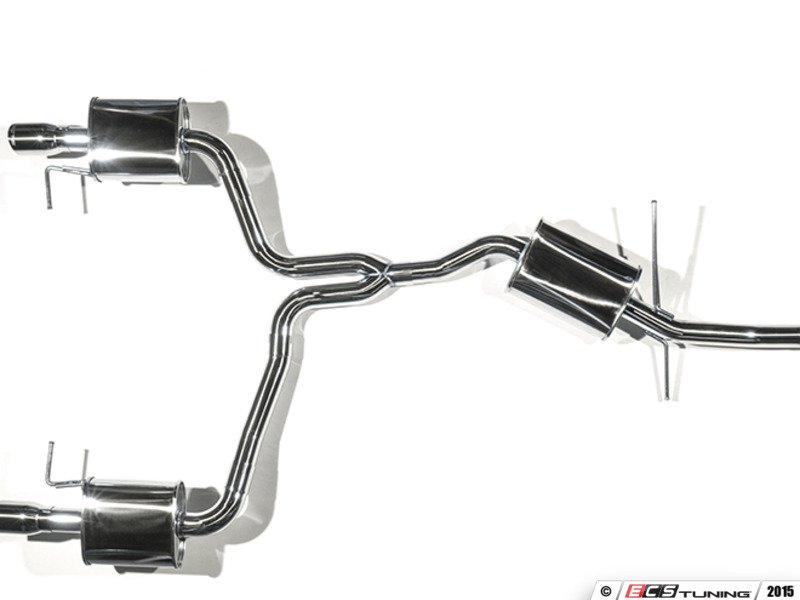CTS - CTSEXHCB0013 - Cat-Back Exhaust System - Dual Exit Single Tips