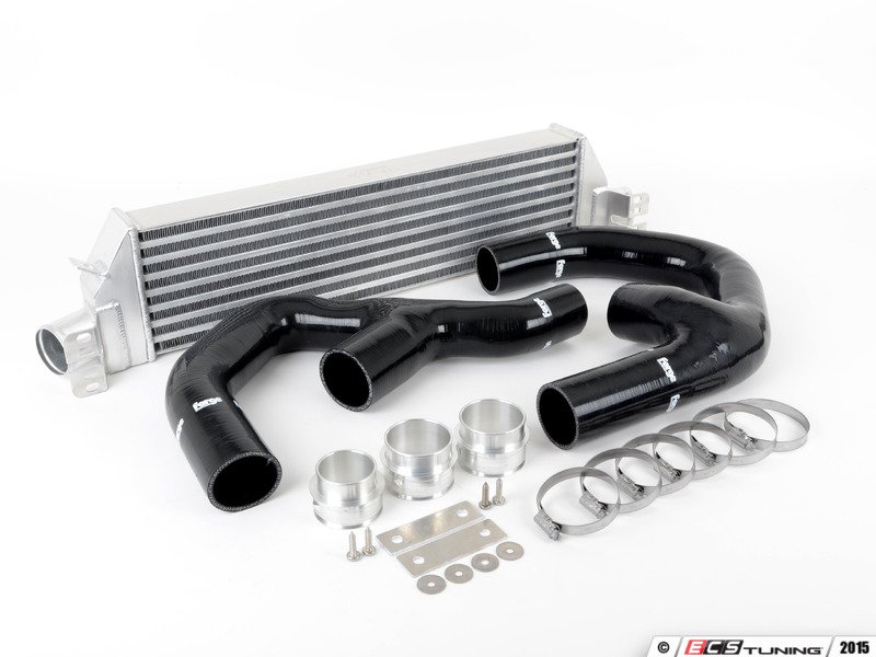 Forge - FMINTMK6bLA - Front Mount Intercooler Kit - Black Hoses