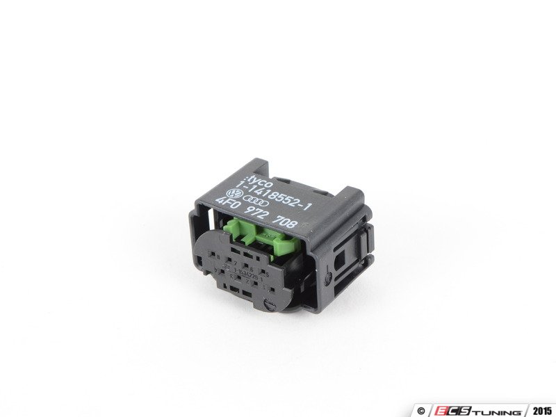 Genuine Volkswagen Audi - 4F0972708 - Electrical Connector - 8 Pin (4F0 ...