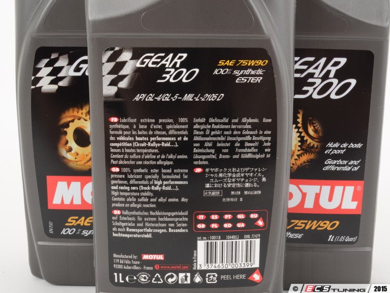 Assembled By ECS - G052527A2KT2 - Manual Transmission Fluid Service Kit