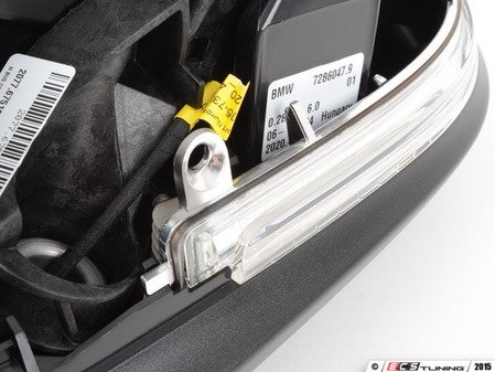 Genuine BMW - 51167345661 - Heated mirror - left (51-16-7-345-661)