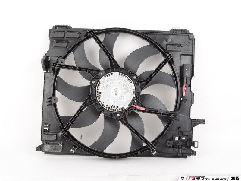 Genuine BMW - 17112284887 - Electric Fan With Shroud (17-11-2-284-887)