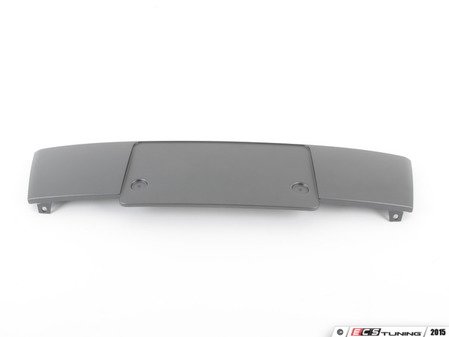 Genuine Volkswagen Audi - 4E0807287AJ1QP - License Plate Bracket - Grey ...
