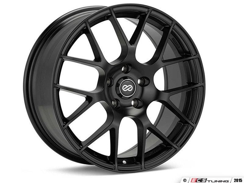 Enkei Wheels - 467-880-4445BKkt - 18" Raijin Wheels - Set of four