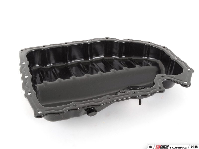 Assembled By ECS - 06J103600AF2KT - Oil Pan With Level Sensor Cover