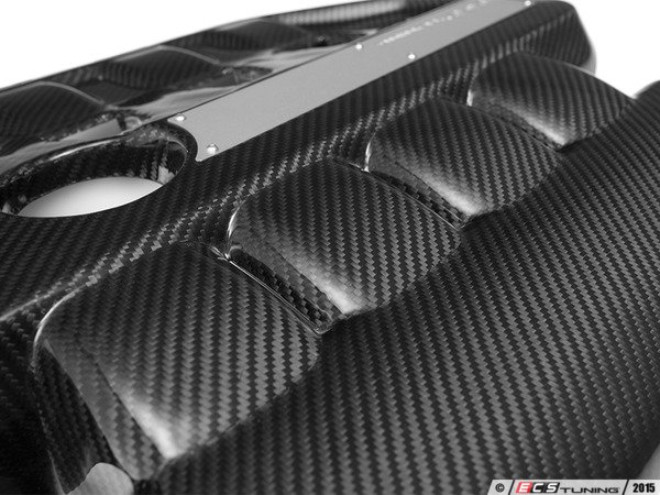 Assembled By ECS - 005243ECS04KT - Carbon Fiber Engine Cover Kit - Audi ...