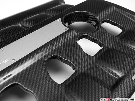 Assembled By ECS - 005243ECS04KT - Carbon Fiber Engine Cover Kit - Audi ...