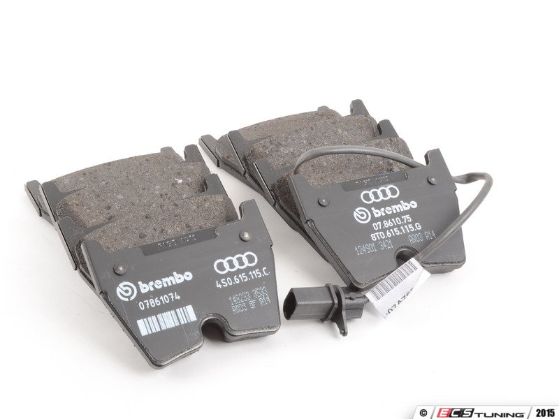 Genuine Volkswagen Audi - 8T0698151D - Front Brake Pad Set - (NO LONGER ...