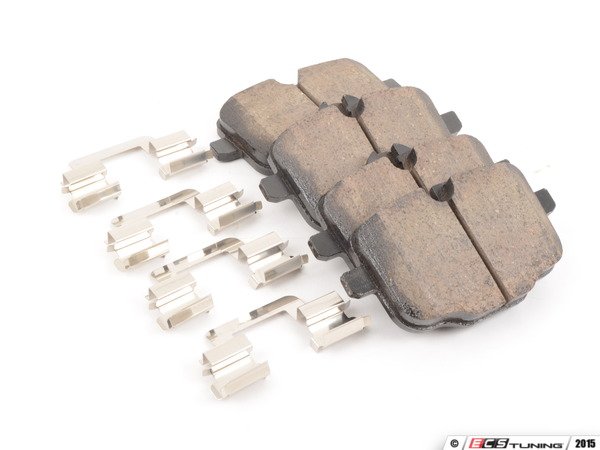 Akebono - 34216857805 - Rear Euro Ceramic Brake Pad Set