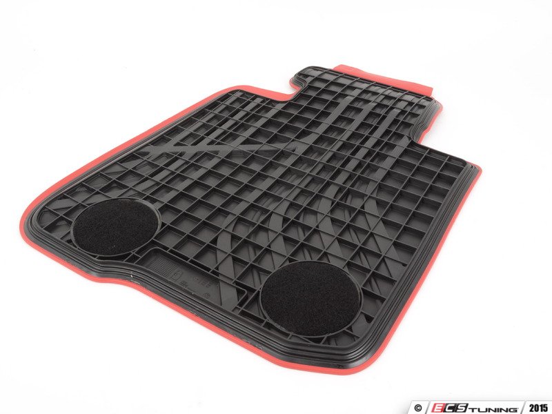 Genuine BMW - 51472348156 - Sport Line Rubber Floor Mat Set - Front (51 ...