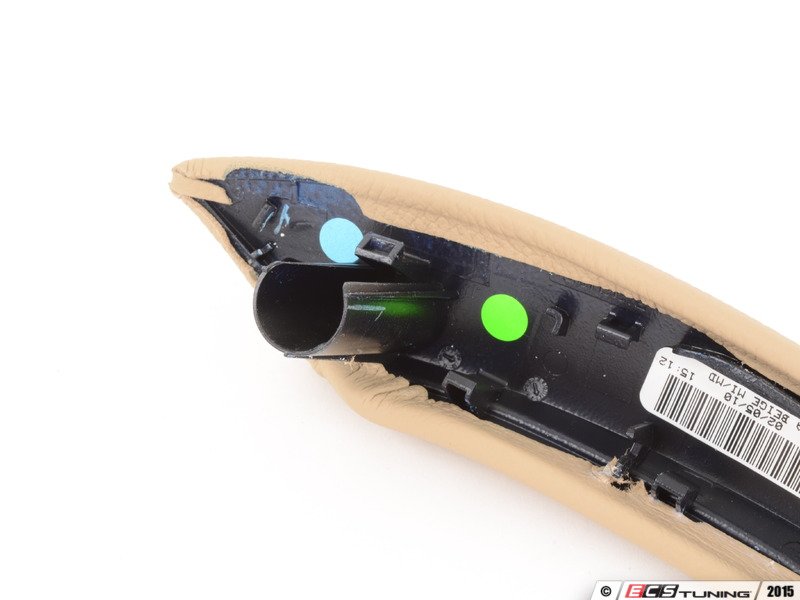 Genuine BMW - 51416970167 - Beige Rear Door Pull Trim - Left (51-41-6 ...