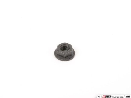 ECS - N90215802 - Black Zinc M6 Flanged Nut - Priced Each
