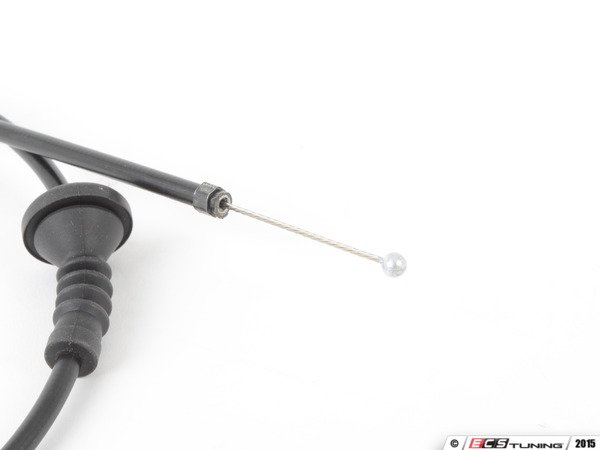 Genuine BMW - 51237201904 - Hood Release Cable - Rear (51-23-7-201-904)