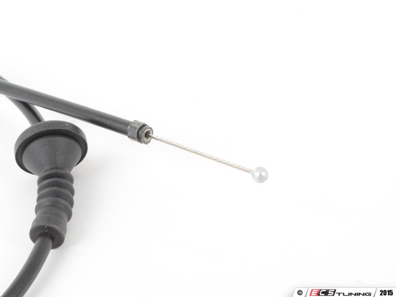 Genuine BMW - 51237201904 - Hood Release Cable - Rear (51-23-7-201-904)