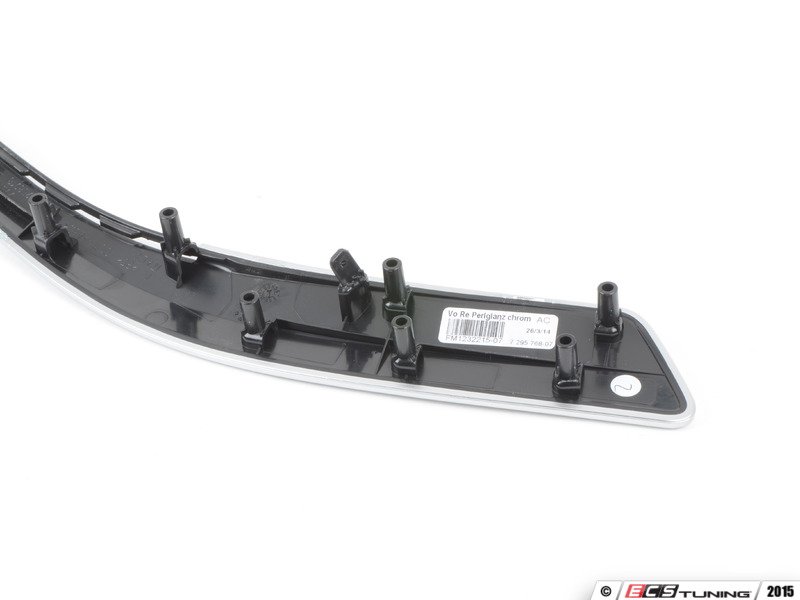 Genuine BMW - 51417389534 - Accent Strip - Front Right, Perlglanz-Chrom ...