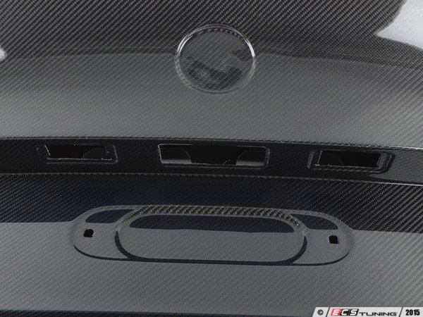 ECS - 008007ecs16a - CSL Style complete Carbon Fiber Trunk Lid - E90 Sedan