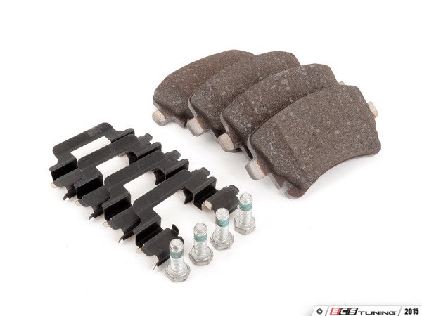 Genuine Volkswagen Audi - 8E0698451n - Rear Brake Pad Set (8E0 698 451 n)