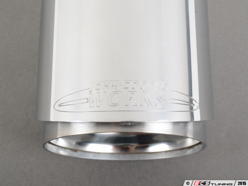 Genuine MINI - 18302355304 - JCW Tuning Kit Exhaust Tip - Chrome (18-30 ...