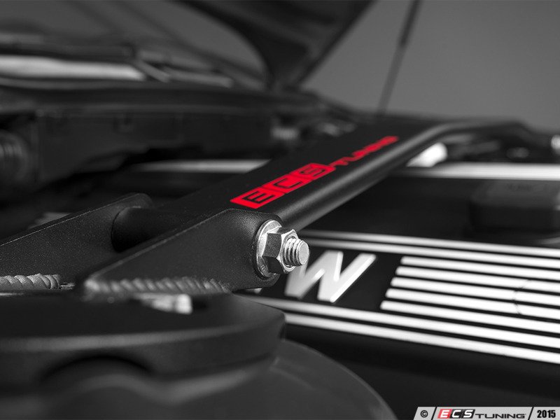 ECS - 004495ECS03B - Wrinkle Black Aluminum Strut Bar Kit