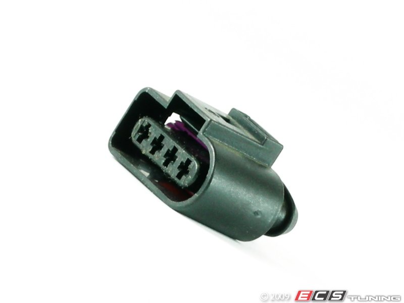 Genuine Volkswagen Audi - 1J0973724 - 4-Pin Electrical Connector ...
