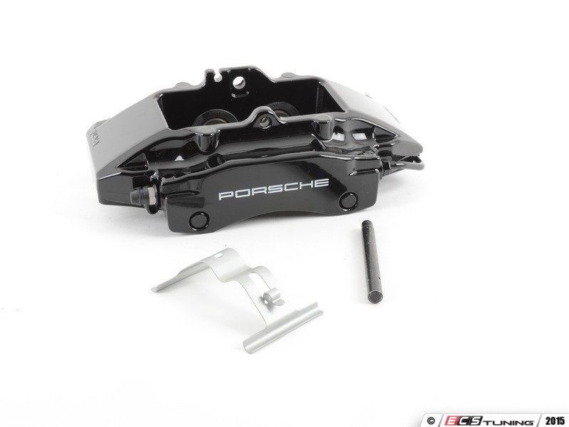 Genuine Porsche - 99635242203 - Rear Brake Caliper - Black