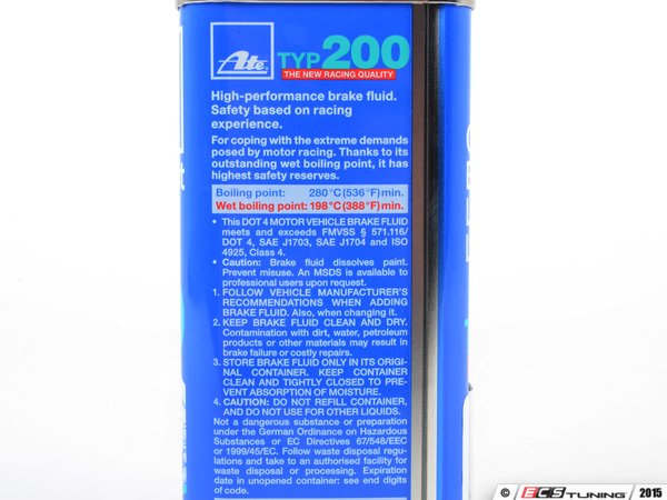 ATE - TYPE200 - TYP 200 Brake Fluid - 1 Liter
