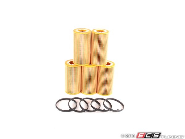 Genuine Volkswagen Audi - 06D115562 - Oil Filter - Pack Of 5 (06D 115 562)