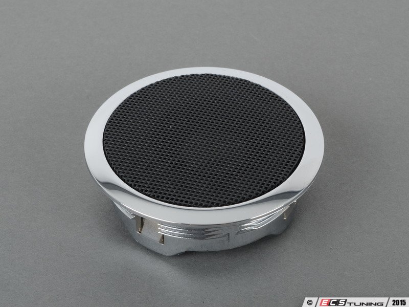 Genuine BMW - 65132268908 - Chrome Mid-Range Speaker - Black (65-13-2 ...