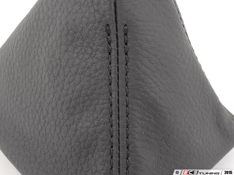 Genuine BMW - 25167592028 - Shift Boot - Dakota - Schwarz (25-16-7-592-028)