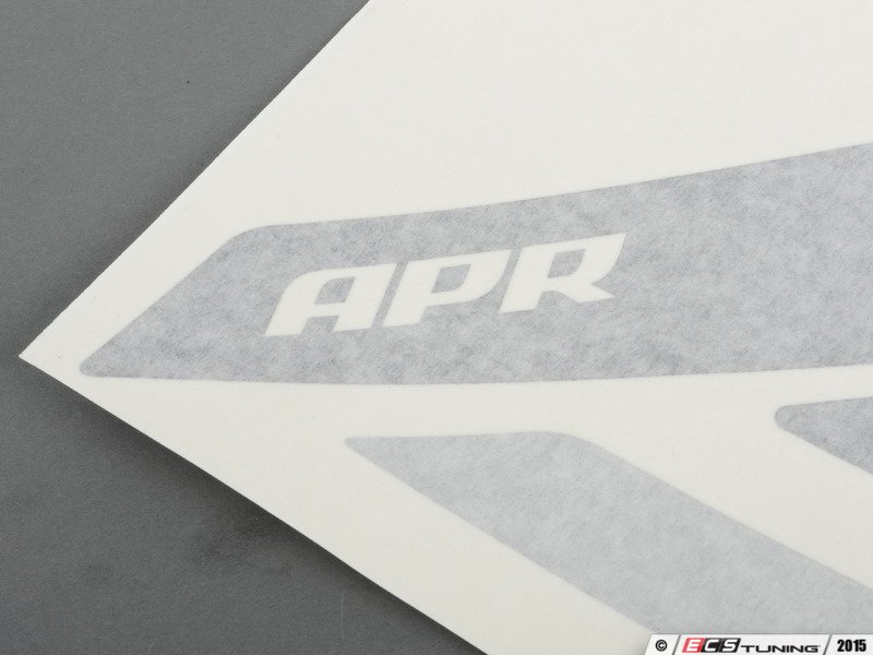 APR - PM100334 - APR Sideburn Sticker - Black/Silver