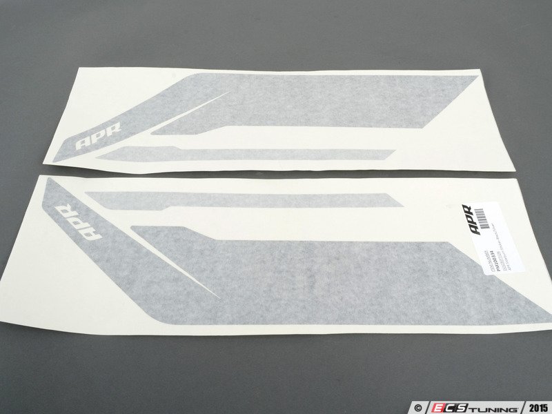 APR - PM100334 - APR Sideburn Sticker - Black/Silver