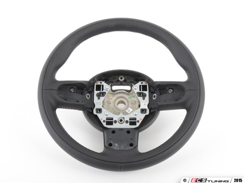 Genuine MINI - 32306858293 - Three Spoke Steering Wheel - Leather MINI ...