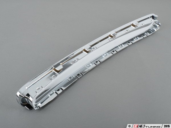 Genuine MINI - 51127260570 - Rear Bumper Grille - Chrome (51-12-7-260-570)