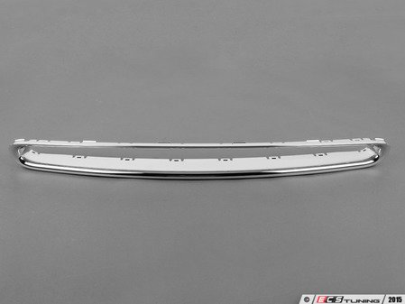 Genuine MINI - 51127260570 - Rear Bumper Grille - Chrome (51-12-7-260-570)