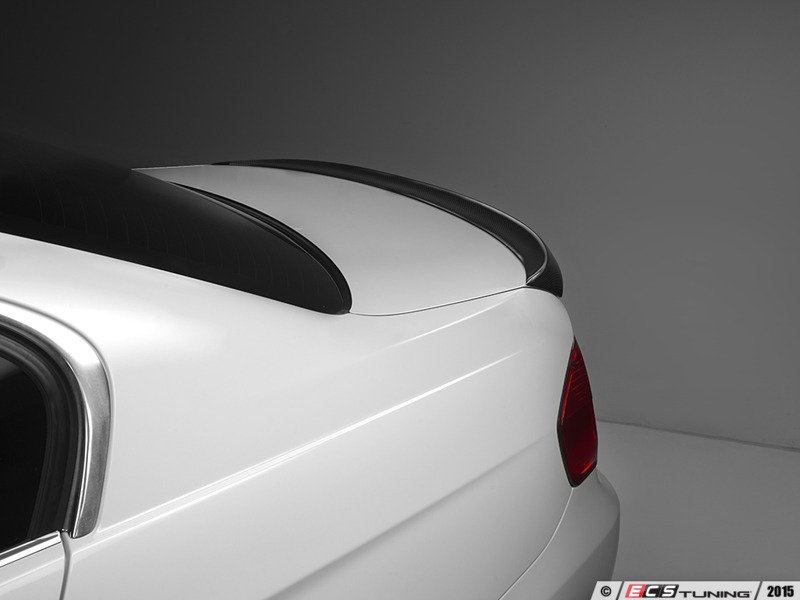 ECS - 008007ECS01A - M-Tech style Carbon Fiber Rear Spoiler - E90 Sedan ...