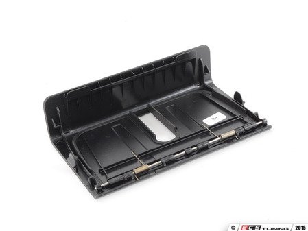 Genuine BMW - 51479142417 - hatch latch cover - Black (51-47-9-142-417)