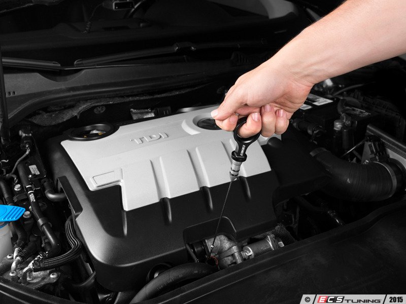 ECS News - VW MK5 Jetta TDI ECS Billet Aluminum Dipstick