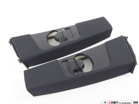 Genuine BMW - 51432699053KT - A-B-C Pillar Cover Kit - black