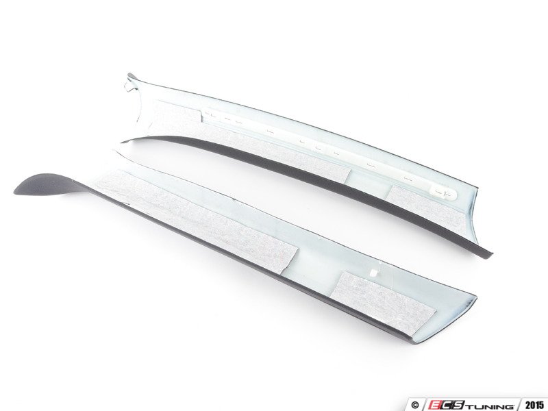 Genuine BMW - 51432699053KT - A-B-C Pillar Cover Kit - black