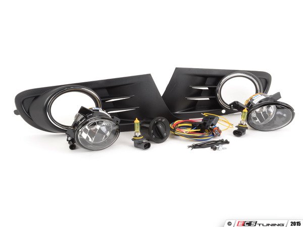 Assembled By ECS - 1K0998022YKT1 - Fog Light Conversion Kit - Yellow Light