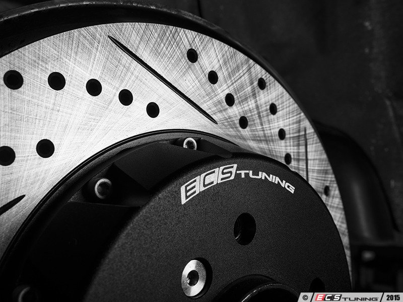 ECS - 010830ecs01KT - 2-Piece Lightweight rear Brake Rotors - Pair (336x22)